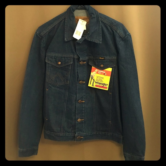 Wrangler | Jackets & Coats | Mens Wrangler Denim Jacket Nwt | Poshmark